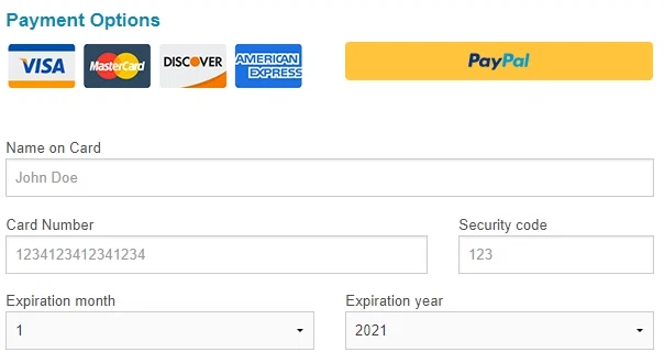 Does 1000Bulbs.com take debit cards? — Knoji