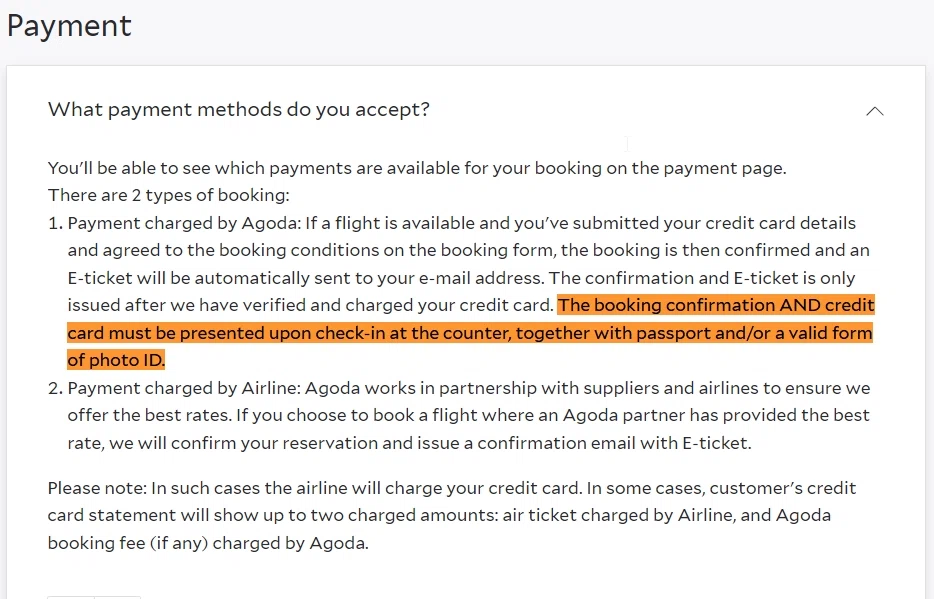 Does Agoda UK take debit cards? — Knoji