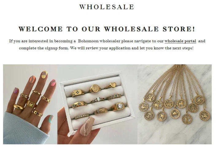 Does Bohomoon sell wholesale? — Knoji