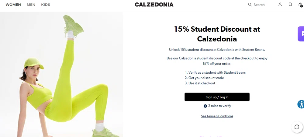 Calzedonia student discount? — Knoji