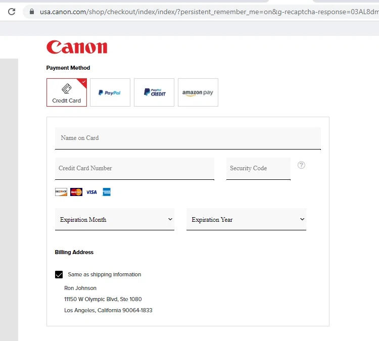 Does Canon offer gift cards? — Knoji
