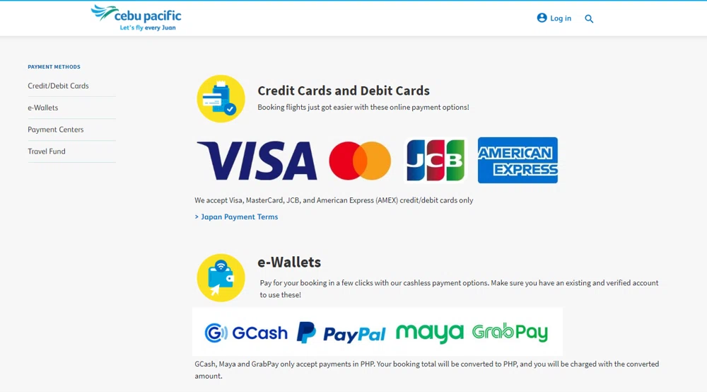 Cebu Pacific Air debit card support? — Knoji