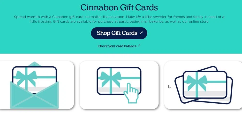 Does Cinnabon offer gift cards? — Knoji
