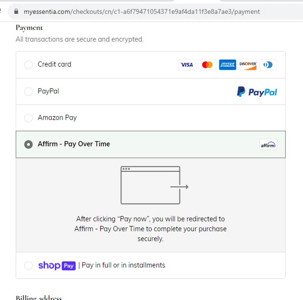 Essentia Affirm financing support? — Knoji