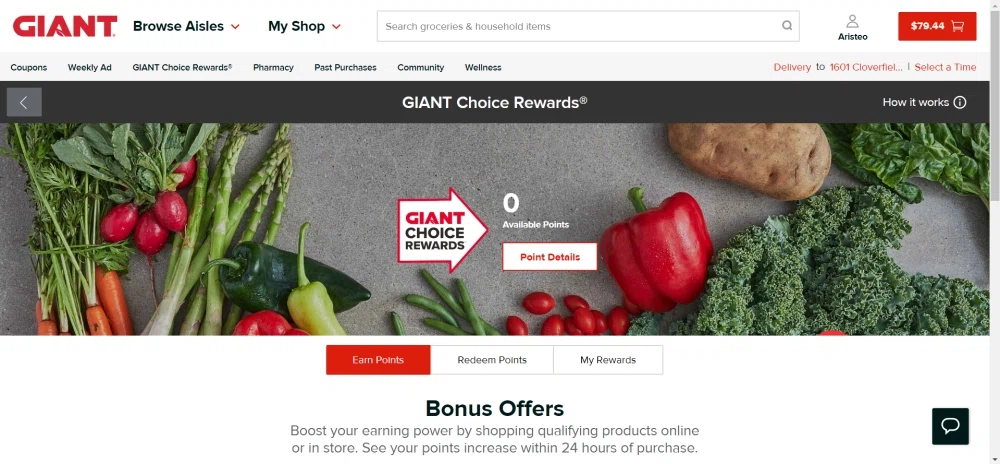 Does Giant Food Stores offer a loyalty or rewards program? — Knoji