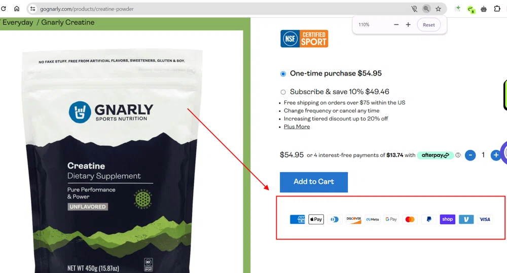 Does Gnarly accept Meta or Facebook Pay? — Knoji