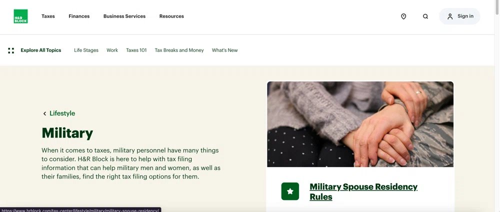 H&R Block military discount? — Knoji