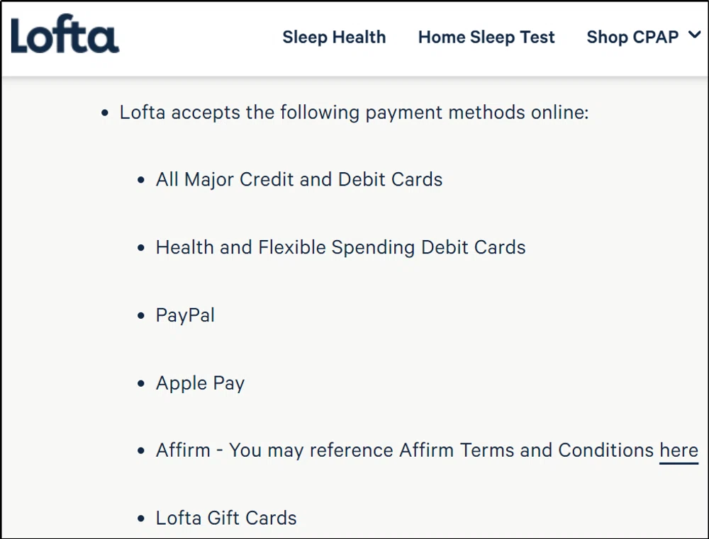 Lofta debit card support? — Knoji