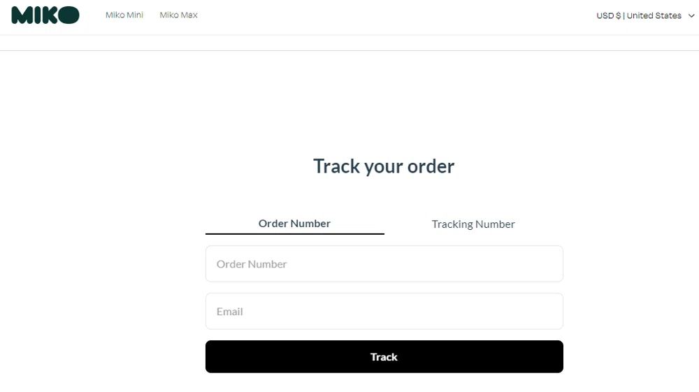 Miko 3 track order? — Knoji