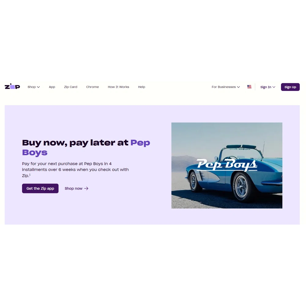 Pep Boys Delivery Trucks