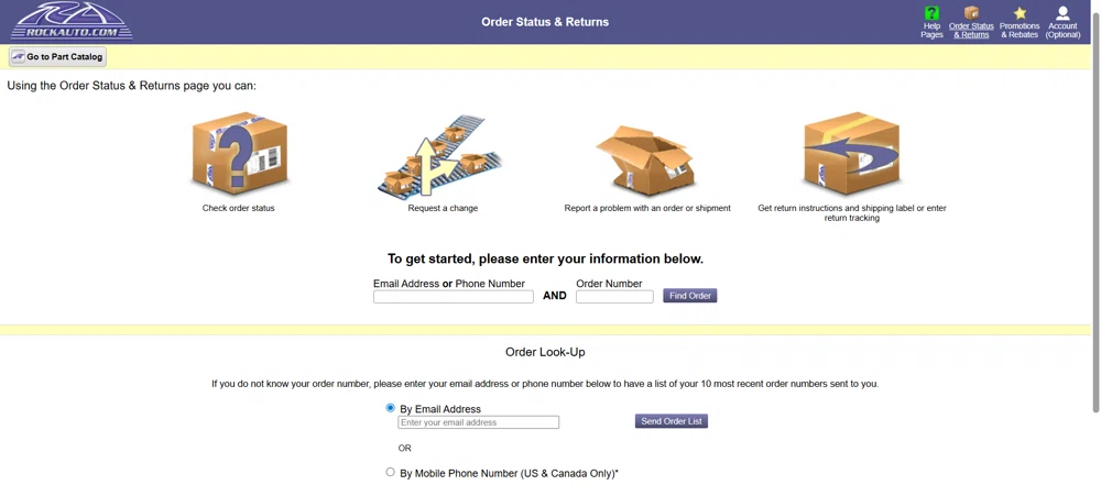 How do I track my RockAuto order? — Knoji