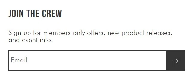 Does Salty Crew send you a coupon code when you subscribe to their ...