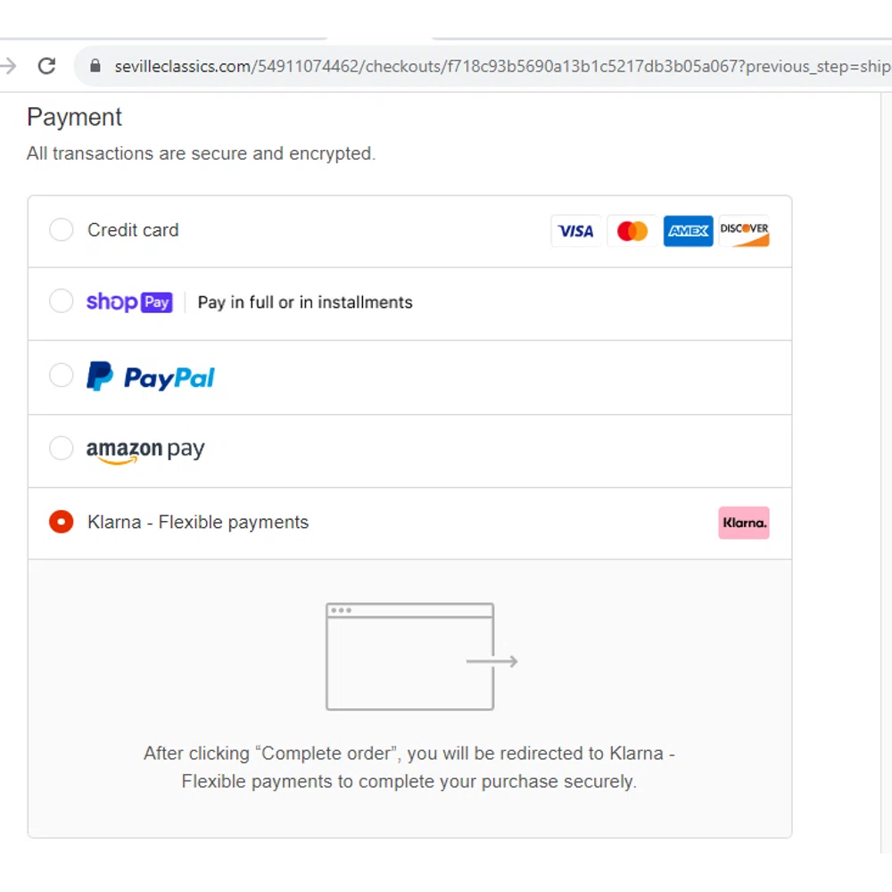 Does Seville Classics accept gift cards or e-gift cards? — Knoji
