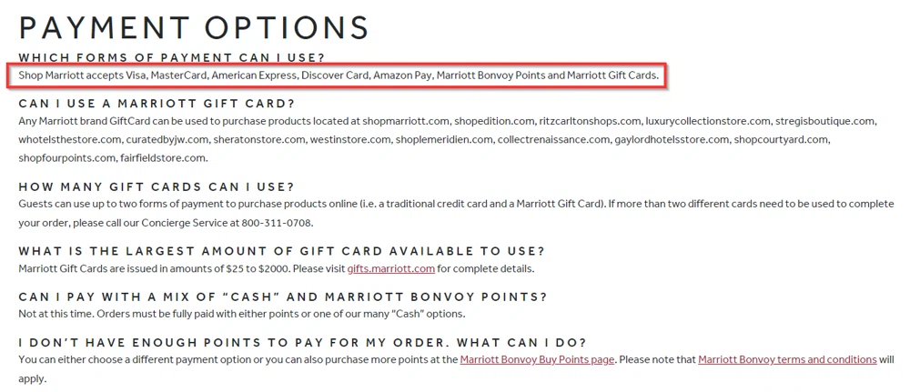 Shop Marriott Affirm financing support? — Knoji