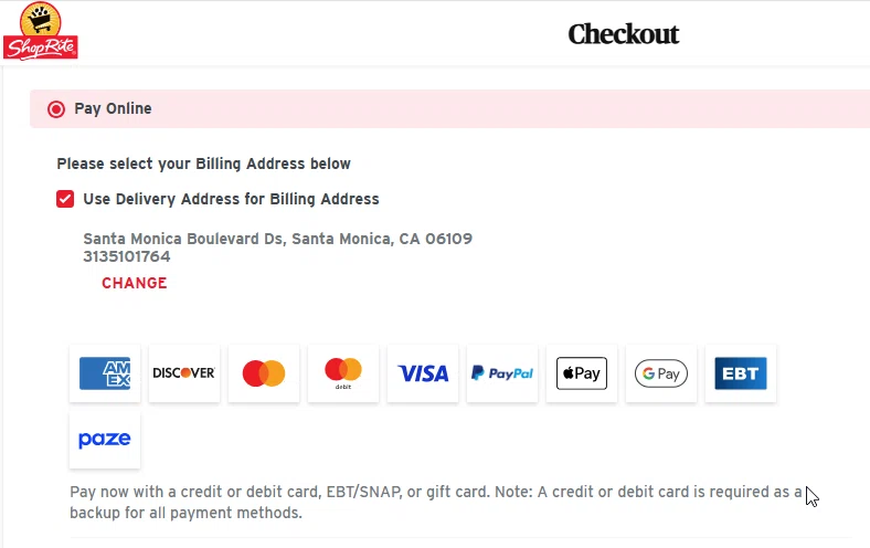 Does ShopRite take debit cards? — Knoji