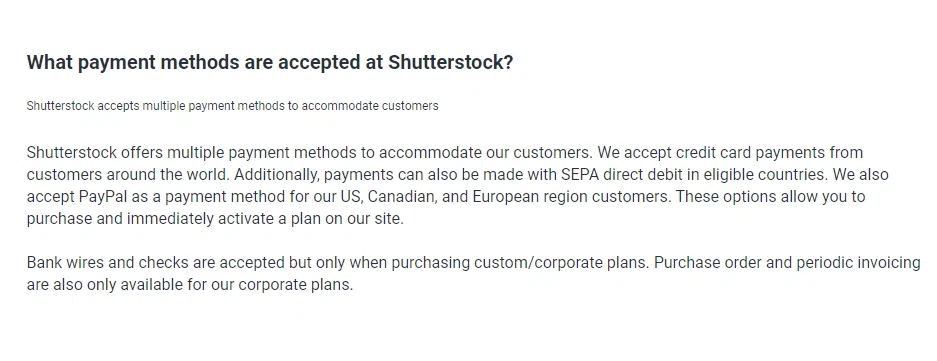 ShutterStock ES PayPal support? — Knoji