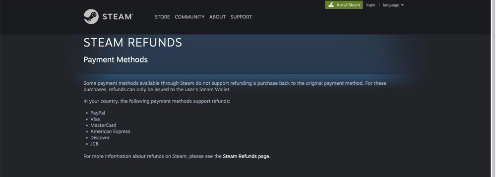 Steam debit card support? — Knoji