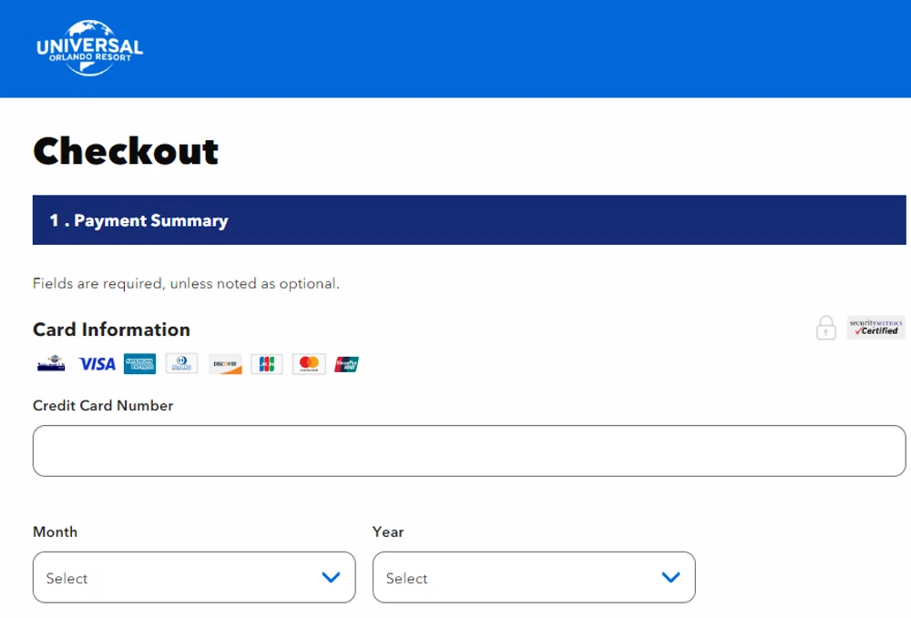 Universal Orlando debit card support? — Knoji