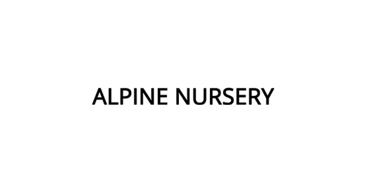 Alpine Nursery Promo Code 200 Off Sitewide In Mar 2025