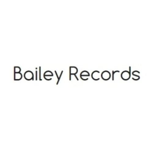 Bailey Records Promo Codes - 50% Off (Sitewide) in Nov 2025
