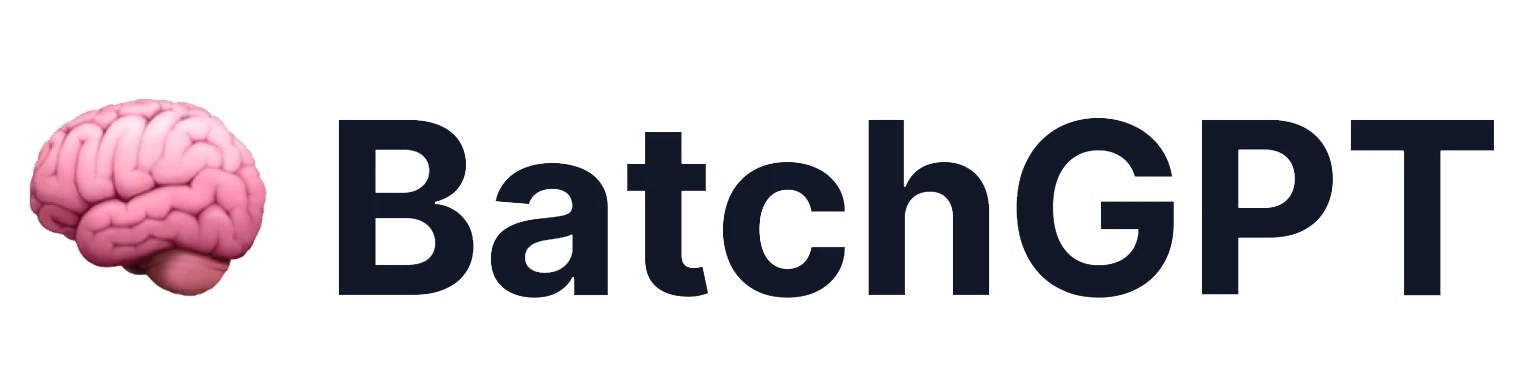 BatchGPT Promo Codes - $140 Off (Sitewide) in March 2025