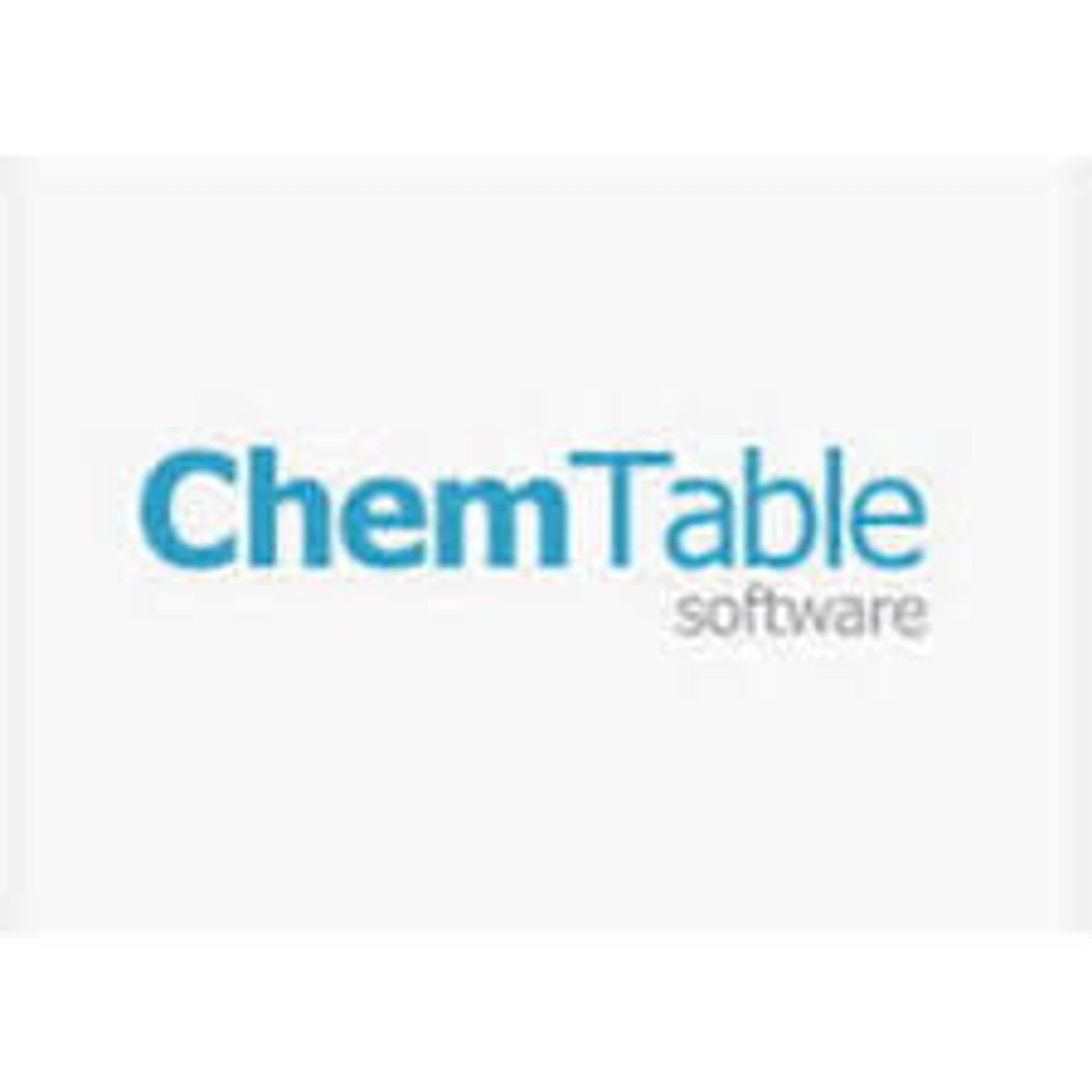 ChemTable Software Promo Codes - 84% Off in August 2025