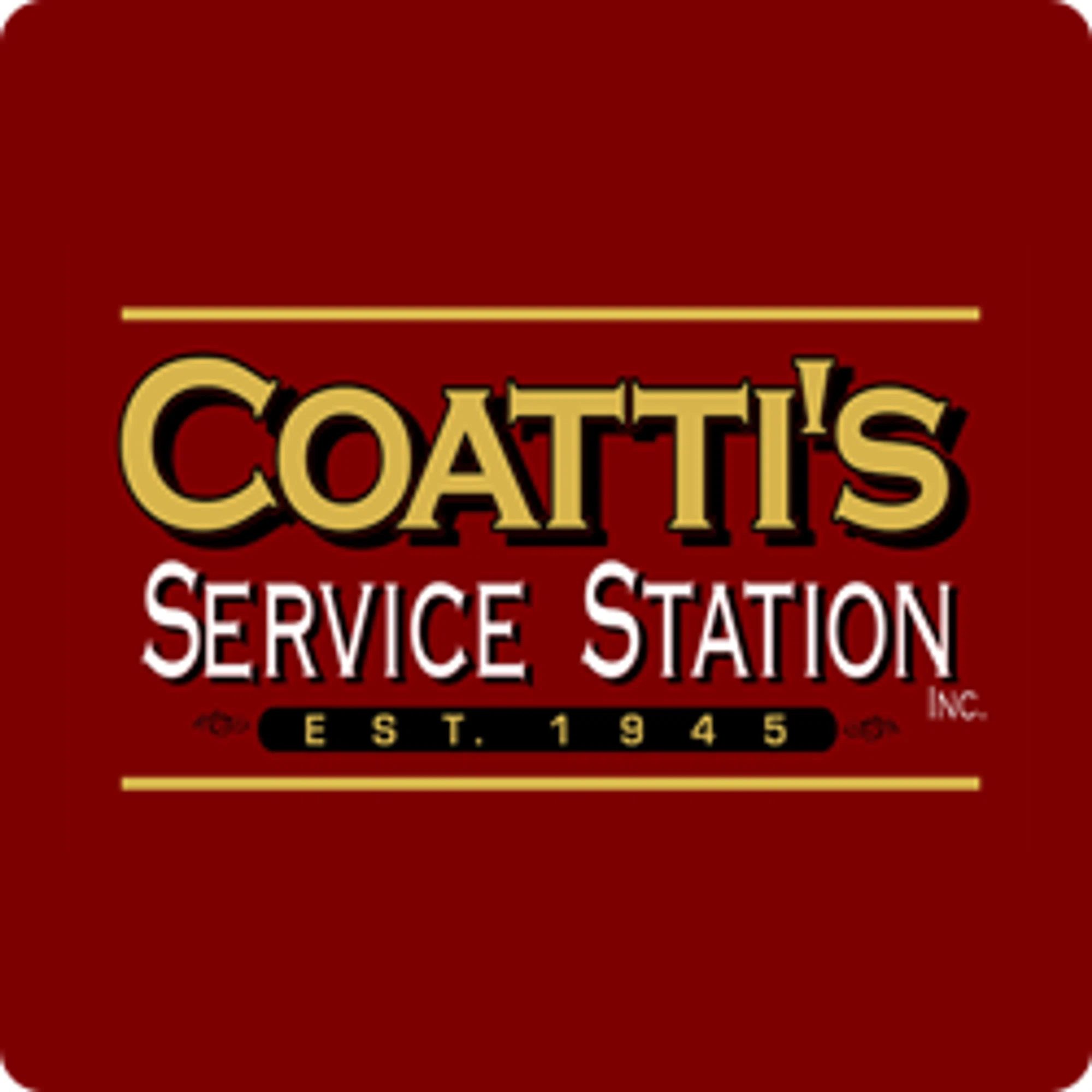 Coatti's Service Station Promo Codes - $150 Off in April 2025