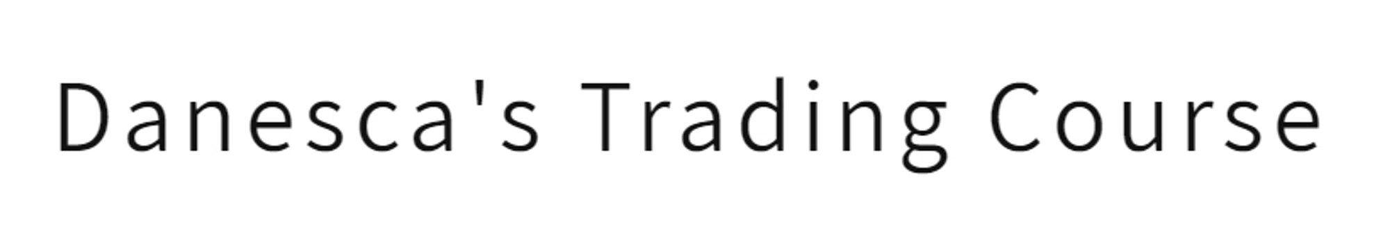 Danesca's Trading Course Promo Code - 15% Off in Apr 2025