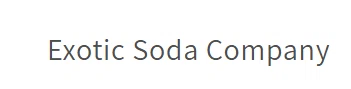 Exotic Soda Company Promo Codes - 20% Off in Dec 2025