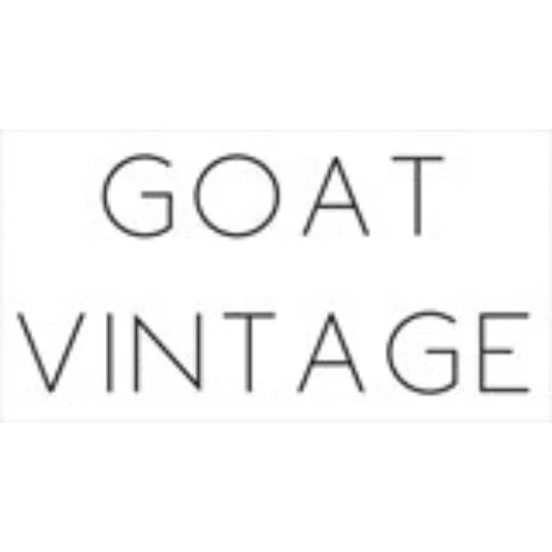 Goat Vintage Promo Codes - 20% Off (Sitewide) in Mar 2025