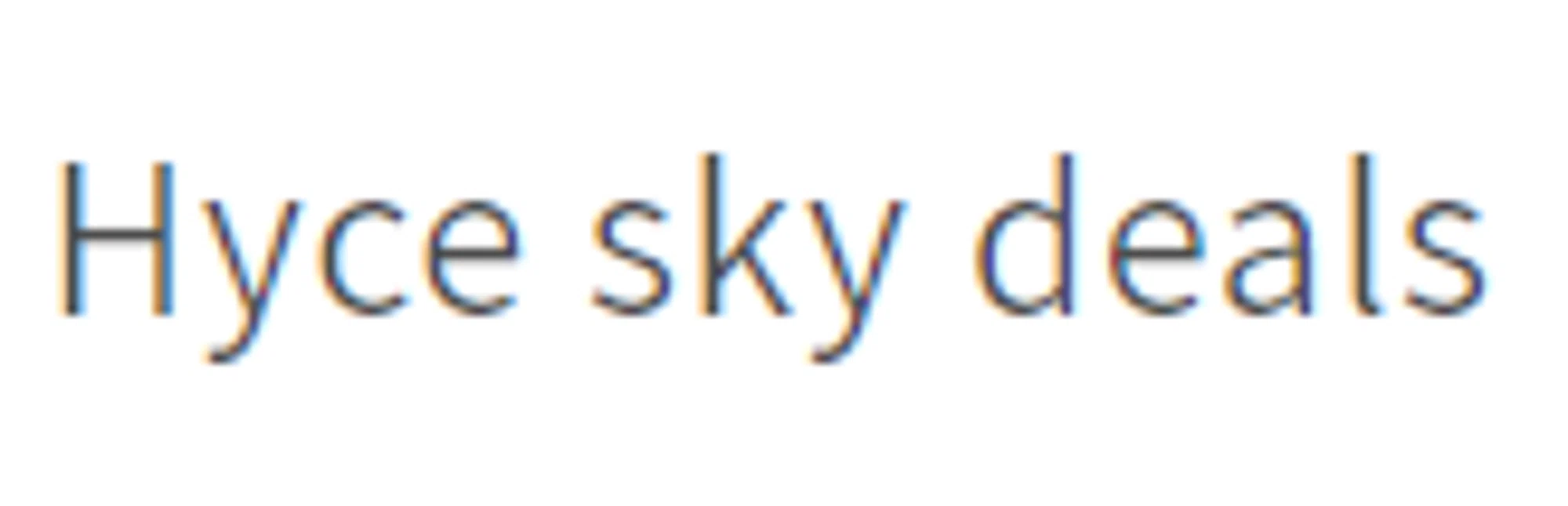 Hyce sky deals Promo Code - $200 Off (Sitewide) in Jan 2025