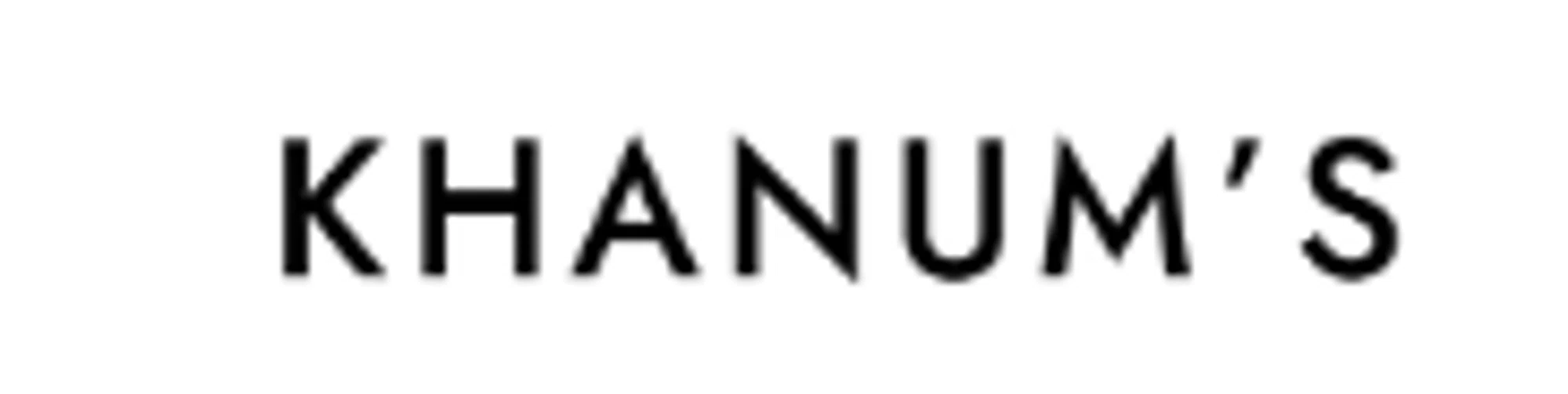 Khanum's Discount Codes - 10% Off Memorial Day 2026