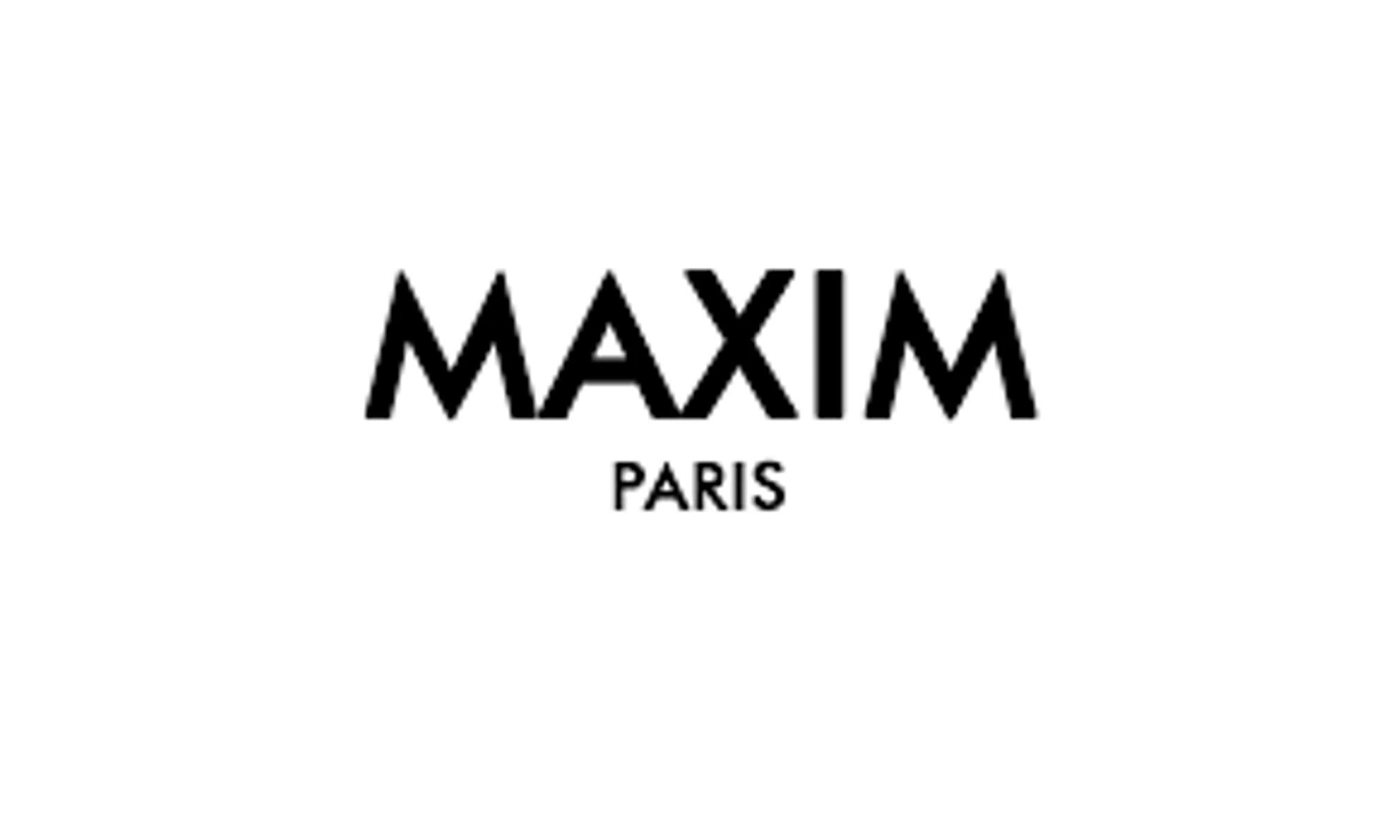 Maxim Paris Promo Codes - 15% Off (Sitewide) in Dec 2025