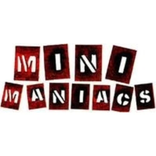 Mini Maniacs Promo Codes - 90% Off (Sitewide) in April 2025