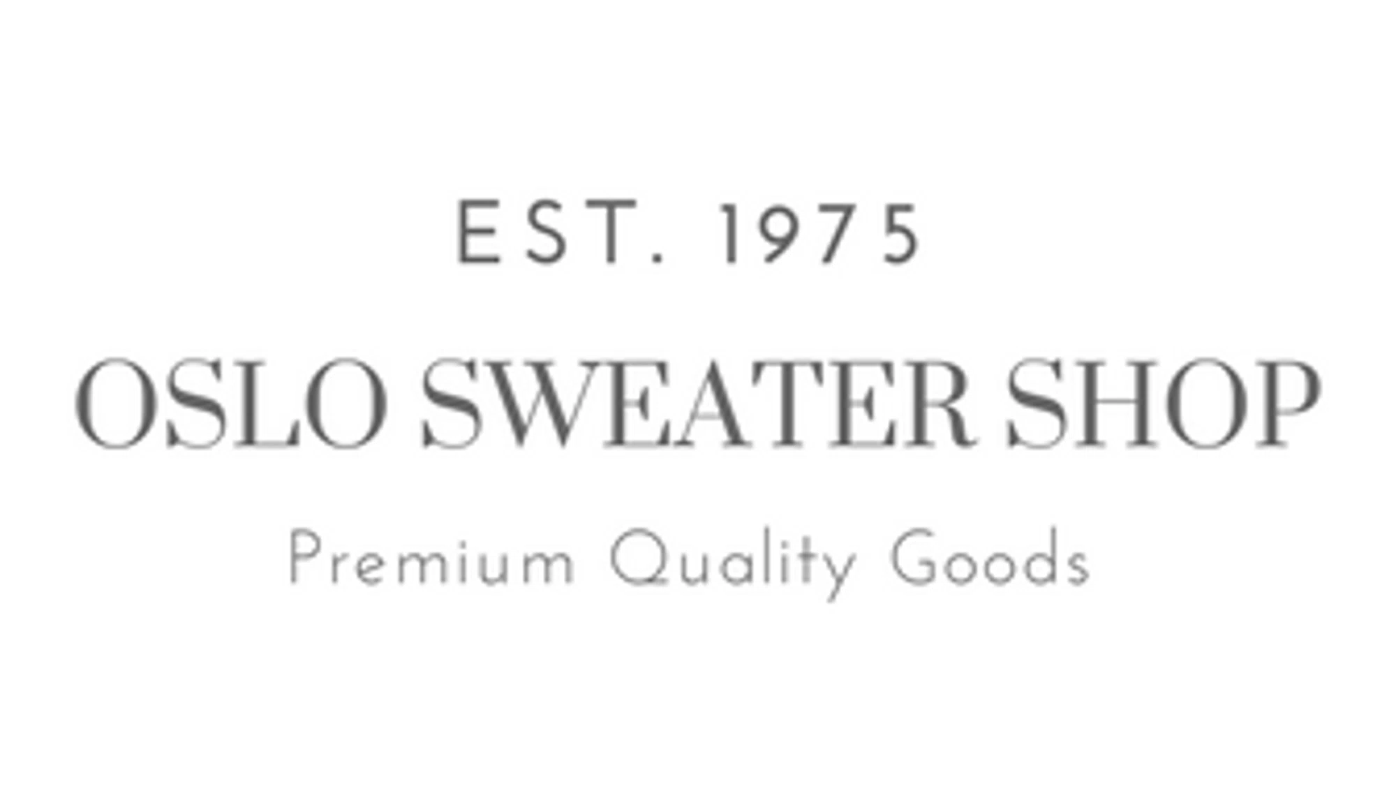 Oslo Sweater Shop Promo Codes - $100 Off in Sep 2025
