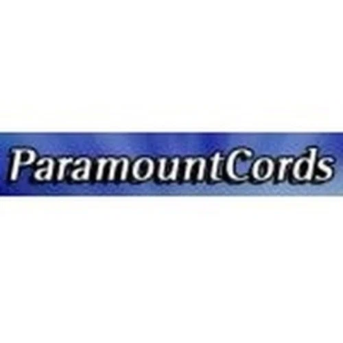 Paramount Cords Promo Code - $165 Off (Sitewide) in 2024