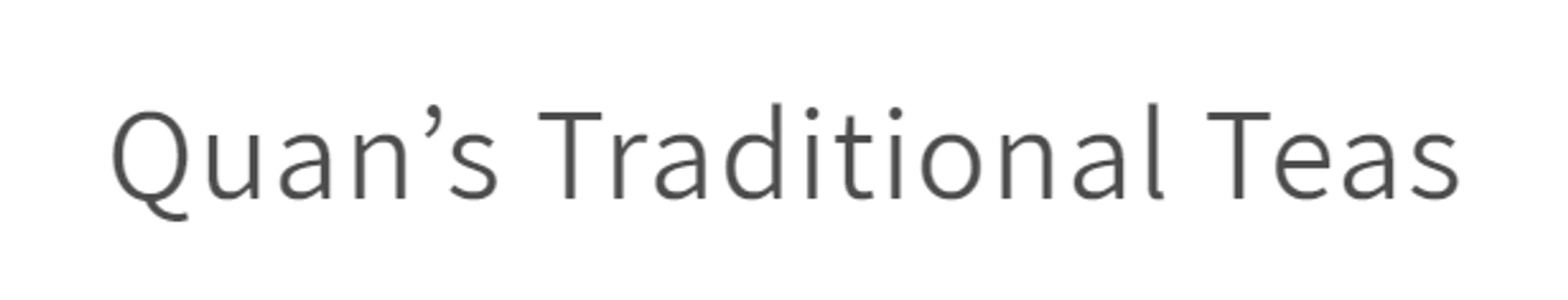 Quan’s Traditional Teas Promo Code - 90% Off in Oct 2025