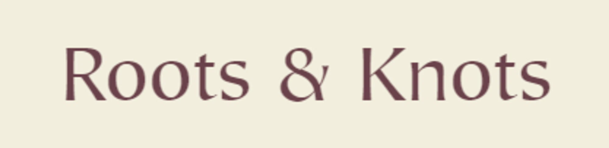 Roots & Knots Promo Codes - $100 Off (Sitewide) in Oct 2025