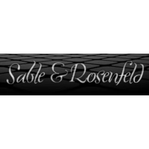 Sable and Rosenfeld Promo Codes - $25 Off in January 2025
