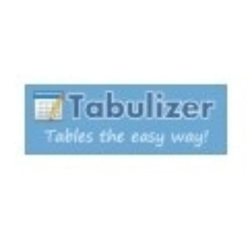 Tabulizer Promo Codes - 89% Off (Sitewide) in Dec 2025