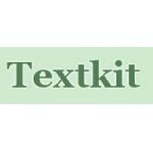 Textkit Promo Codes - $150 Off Discount Code March 2025