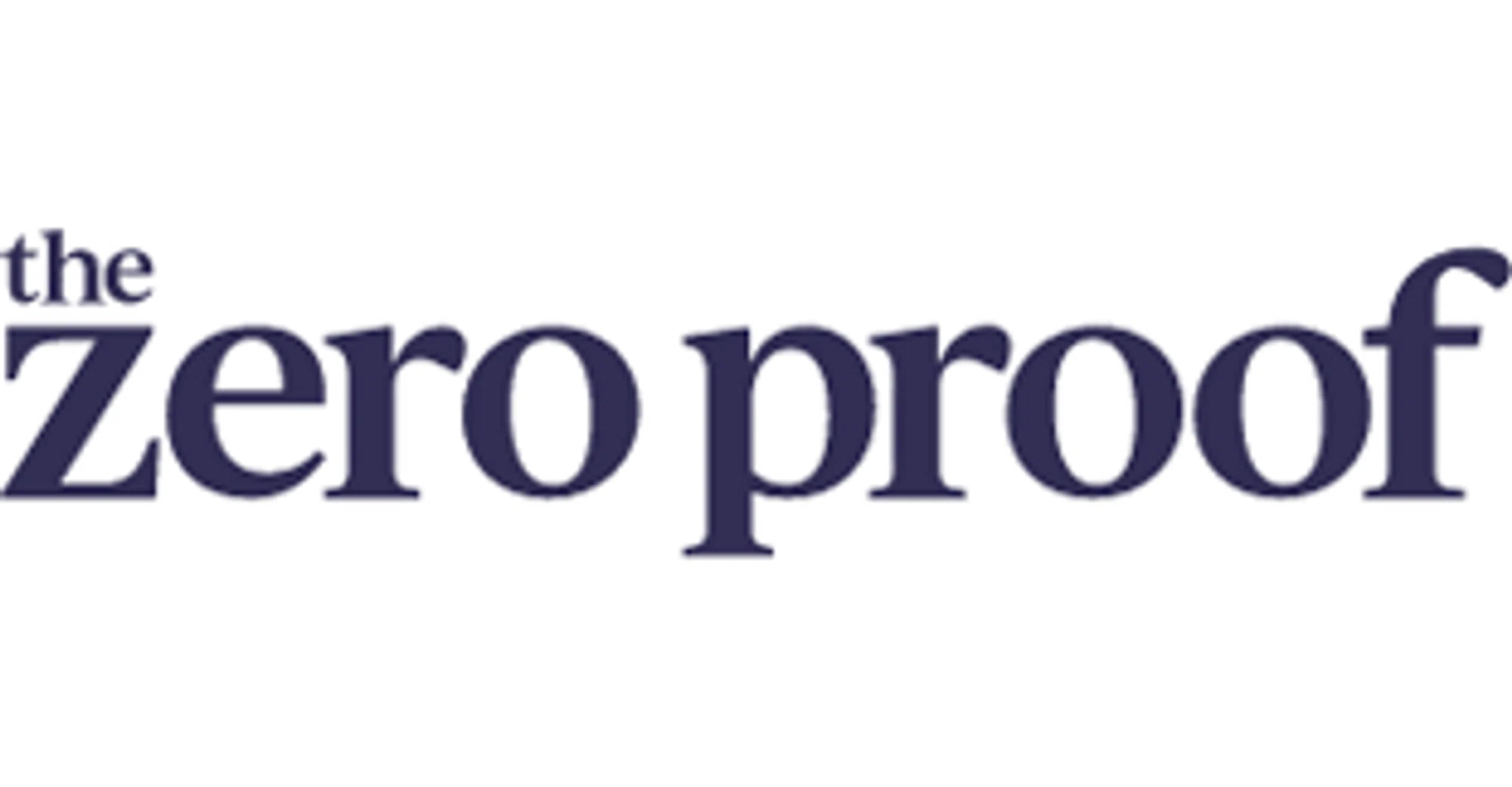The Zero Proof Promo Code - 20% Off (Sitewide) in Oct 2025
