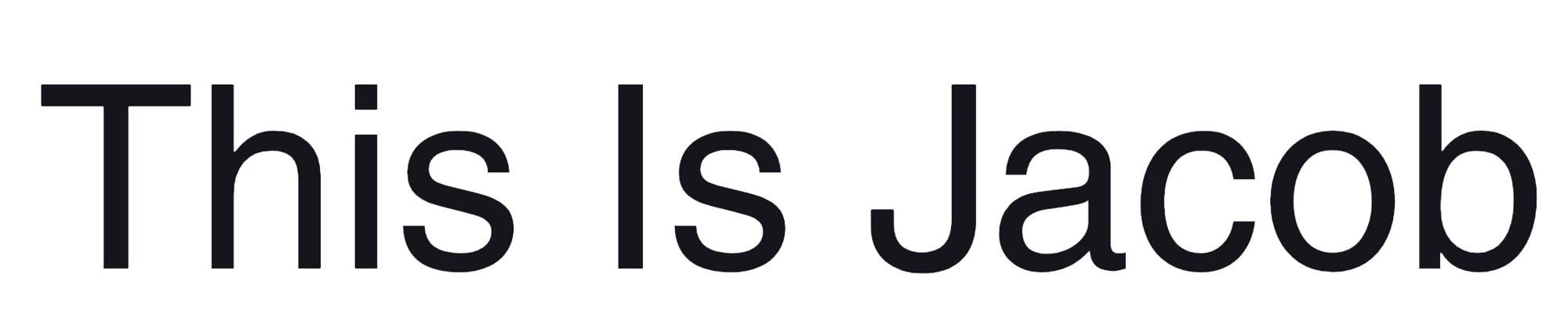 This Is Jacob Promo Codes - 25% Off (Sitewide) in Mar 2025