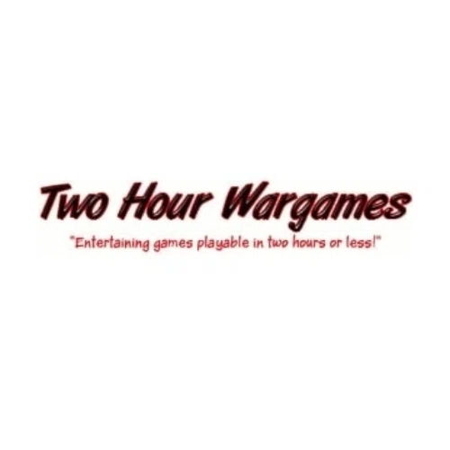 Two Hour Wargames Promo Codes - $100 Off in Jan 2025