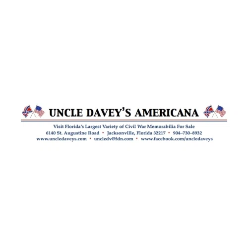 Uncle Davey's Americana Promo Codes - 50% Off in May 2025