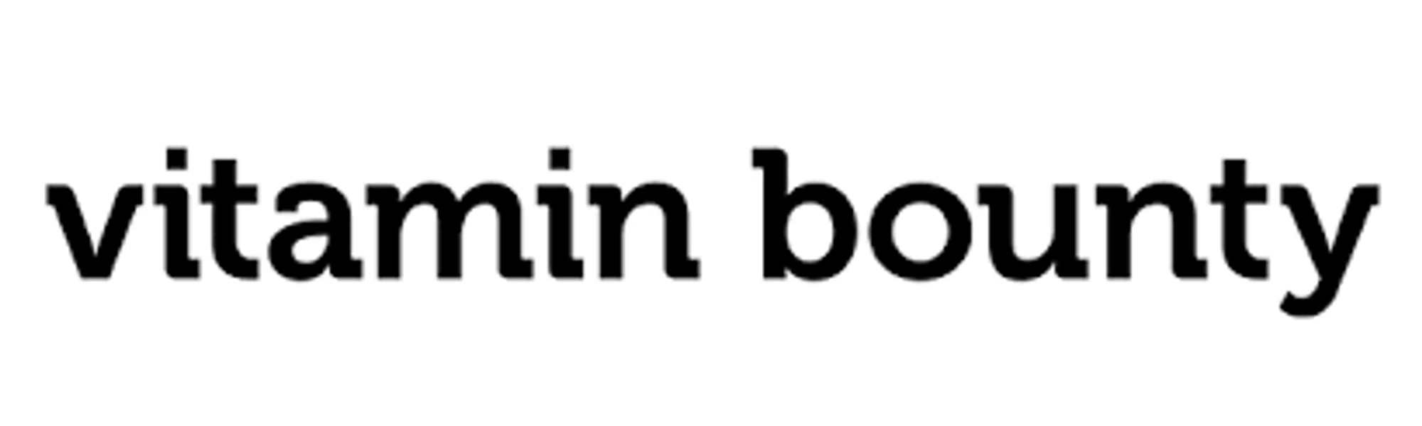 Vitamin Bounty Promo Code - 20% Off (Sitewide) in Dec 2025