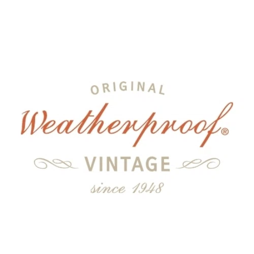 Weatherproof Vintage Promo Codes - 30% Off in Dec 2025