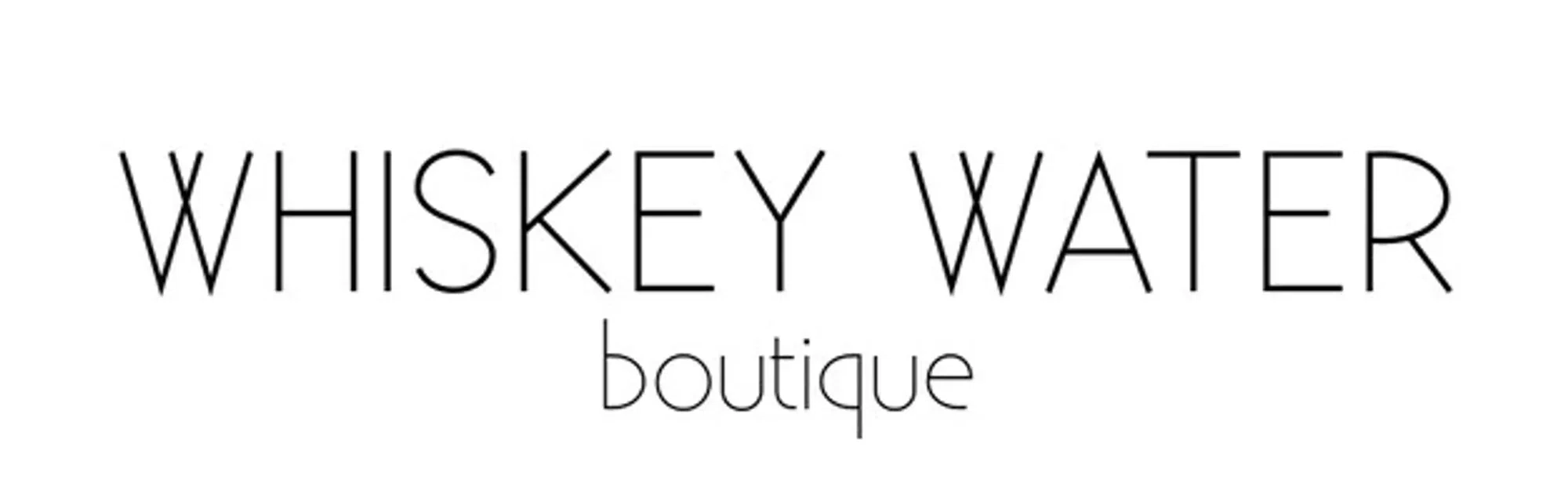Whiskey Water Promo Codes - 10% Off Cyber Monday 2024